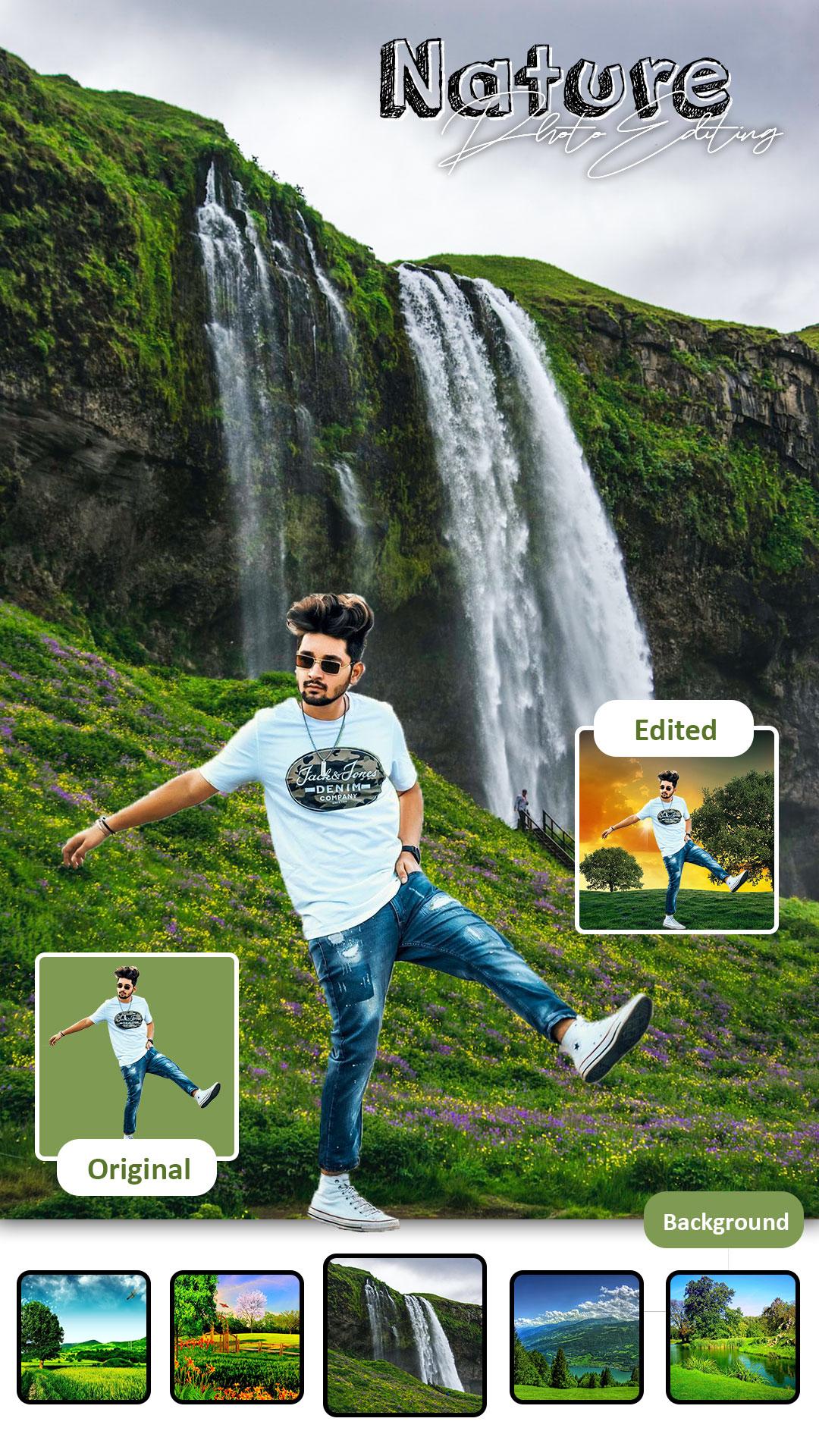 Скачать AI Nature Photo Frame Editor на ПК | Официальный представитель ...
