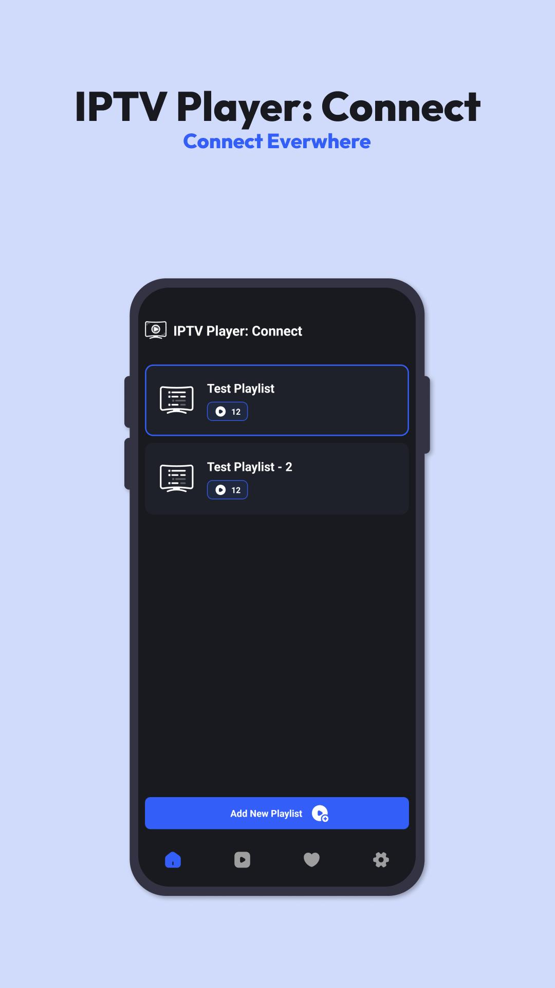 Descargar IPTV Player: Connect en PC | GameLoop Oficial