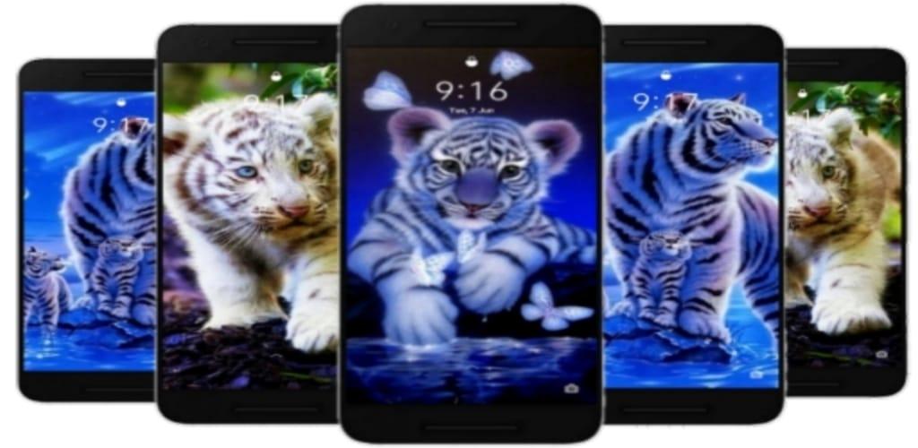 Download Baby White Tiger Wallpaper android on PC