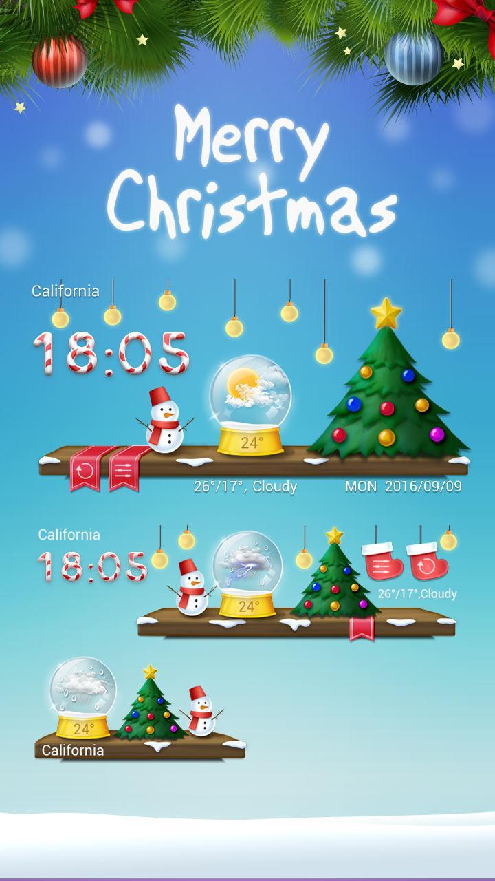 Descargar Christmas Weather Widget Theme en PC | GameLoop Oficial