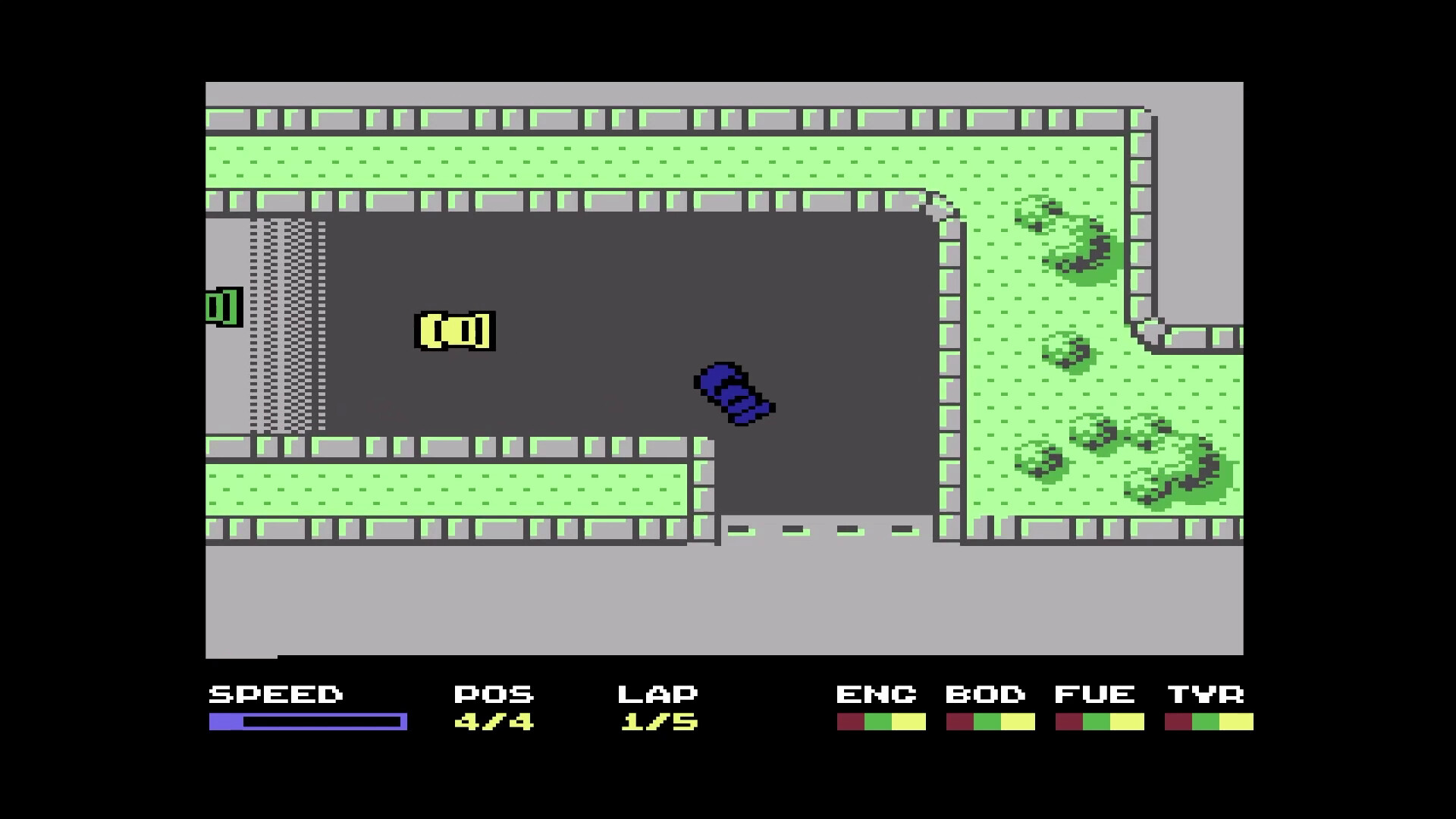 Download Super Cars (Amiga/C64/CPC/Spectrum) Free and Play on PC