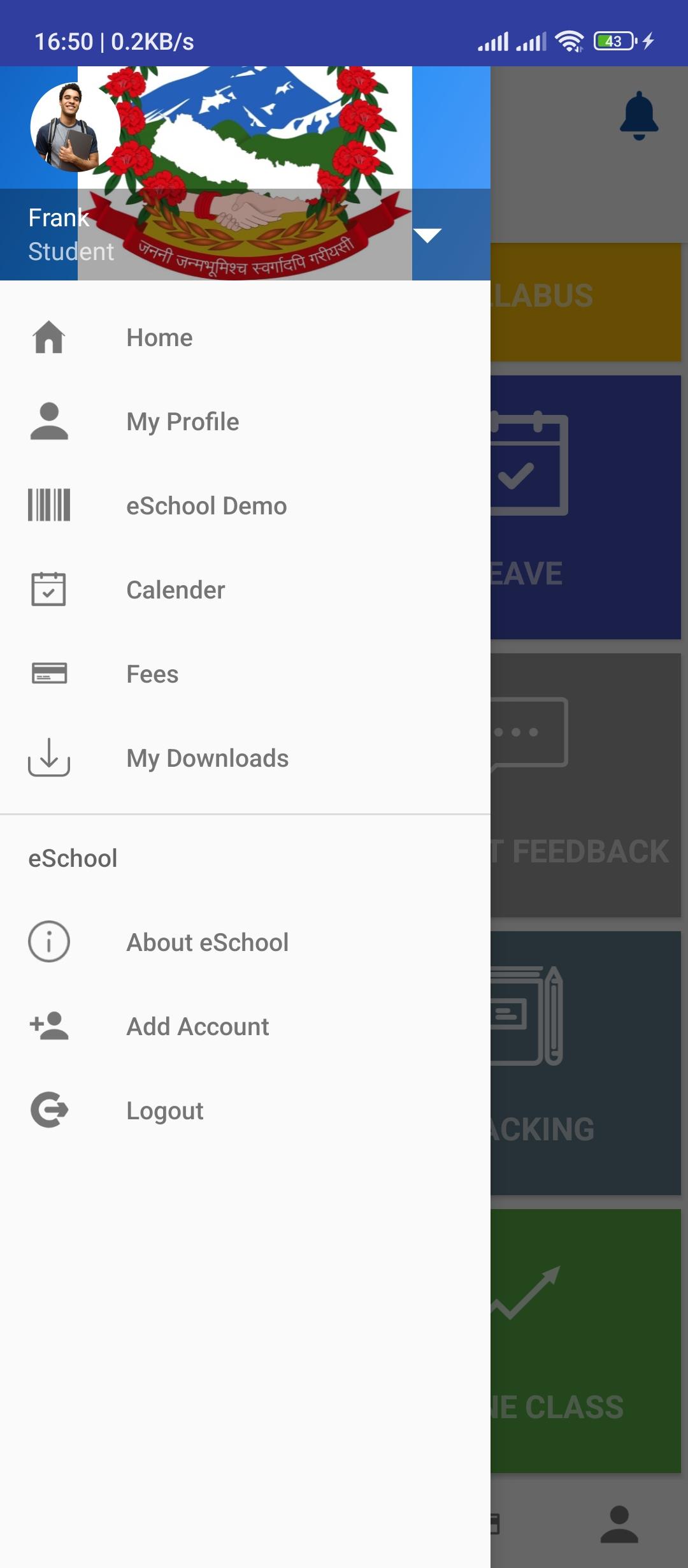 Download eSchool App by eZone android on PC