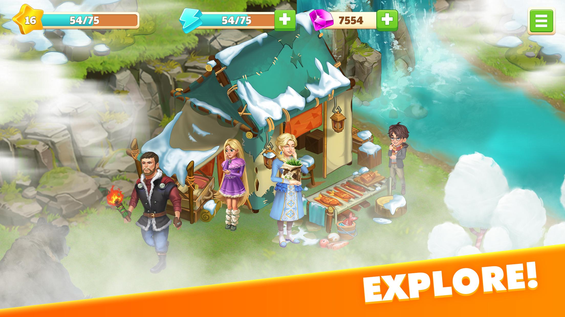 Download Frozen Farm: Island Adventure android on PC