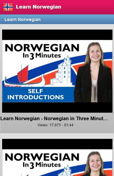 Download Learn Norwegian android on PC