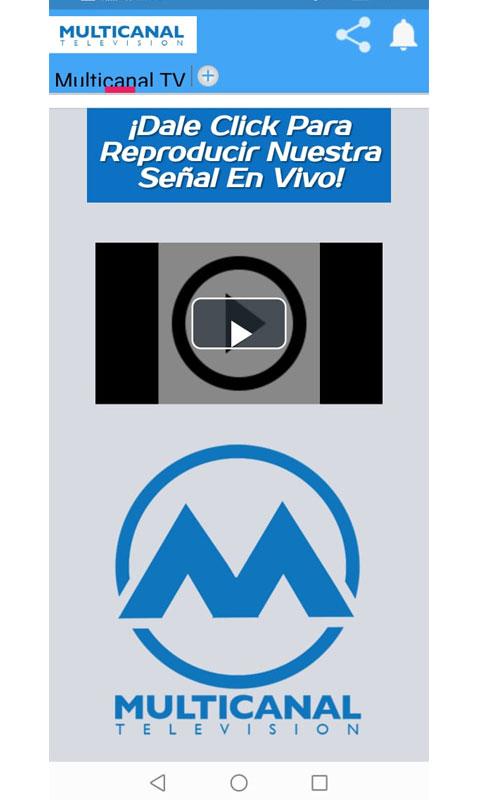 Download Multicanal Televisión android on PC