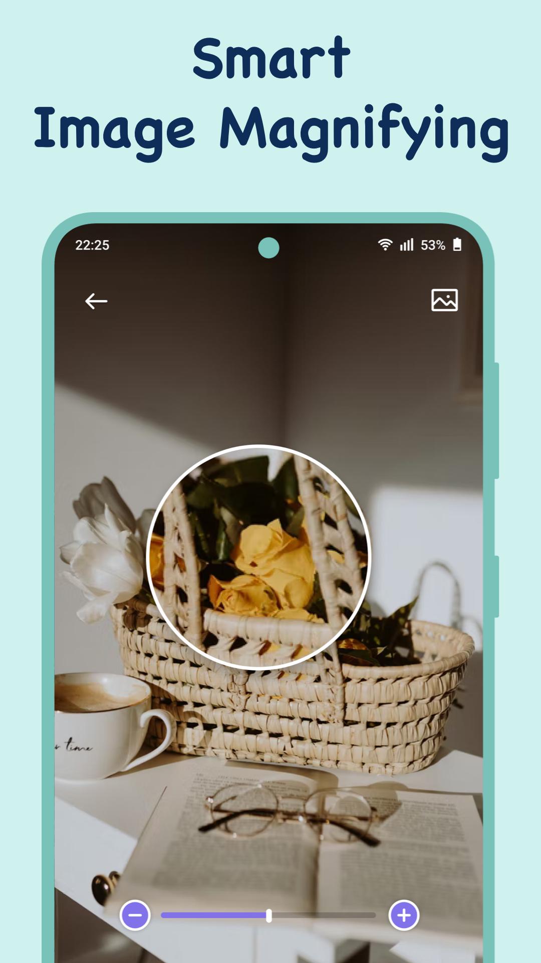 تنزيل Pocket Glass-Reading Magnifier على جهاز الكمبيوتر | مسؤول GameLoop